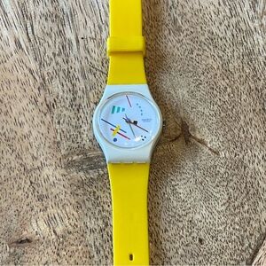 Swatch | Accessories | 986 Vintage Ladies Swatch Watch Vasily Lw111 ...